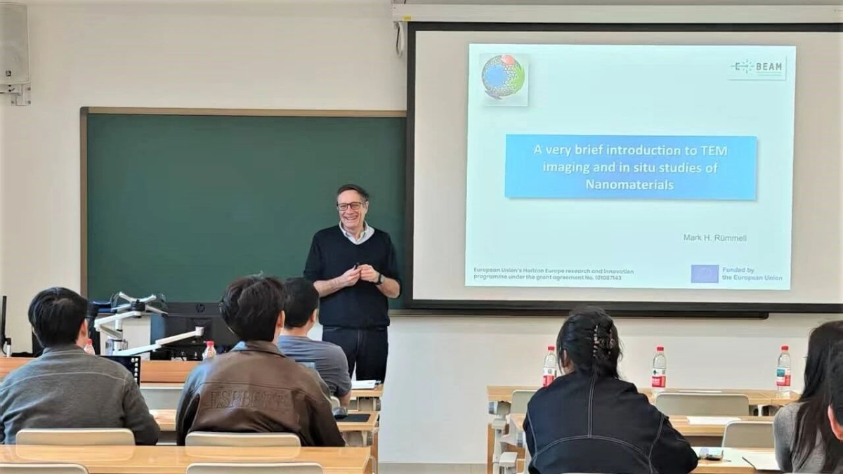 能源前沿讲座 第22期 | Mark H. Rümmeli：透射电子显微镜成像与纳米材料原位研究简析 | 中山大学先进能源学院